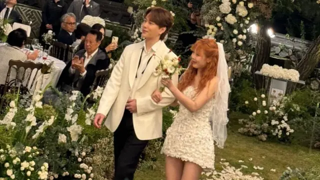HyunA dan Yong Jun Hyung Resmi Menikah, Momen Indah di Altar Jadi Viral - Lifestyle Liputan6.com