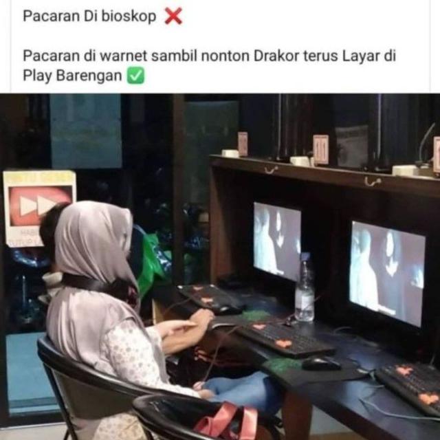 6 Potret Orang di Warnet Satu Bilik Berdua Ini Pernah Dialami, Bikin ...