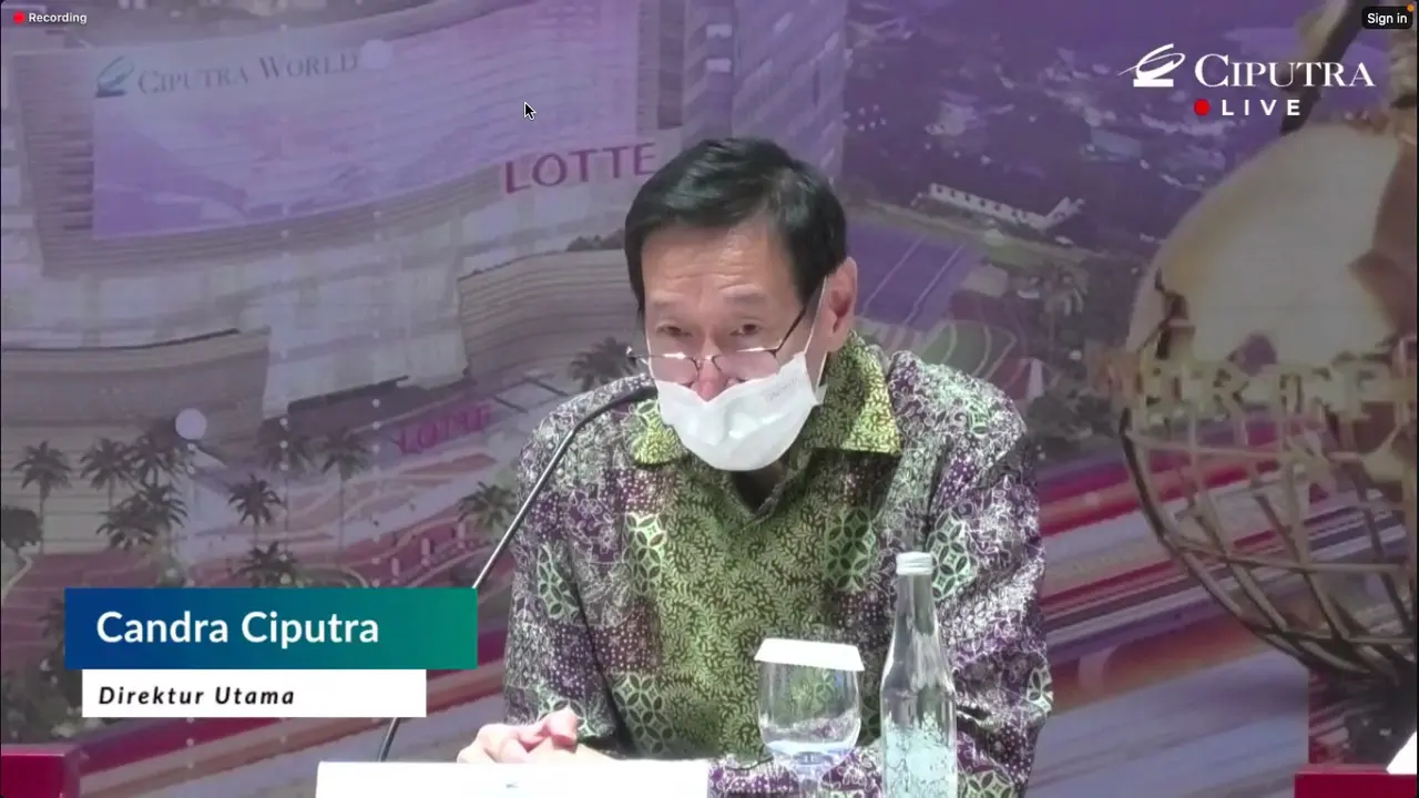 Ciputra Incar Pertumbuhan Prapenjualan 8 Persen pada 2023 - Saham ...