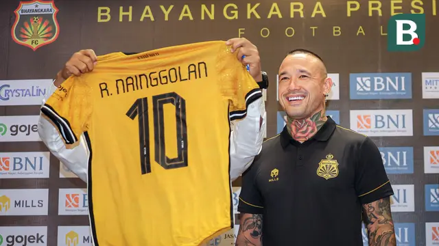 Fantastis! Bhayangkara FC Kontrak Radja Nainggolan Rp5 M Lebih untuk ...