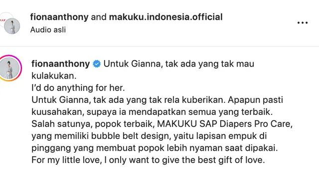 Curhat Fiona Anthony Istri Dion Wiyoko Setelah Punya Anak: Apapun Akan ...