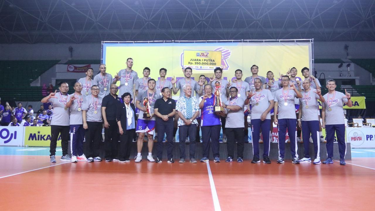 Jakarta LavAni Allo Bank Juara PLN Mobile Proliga 2023