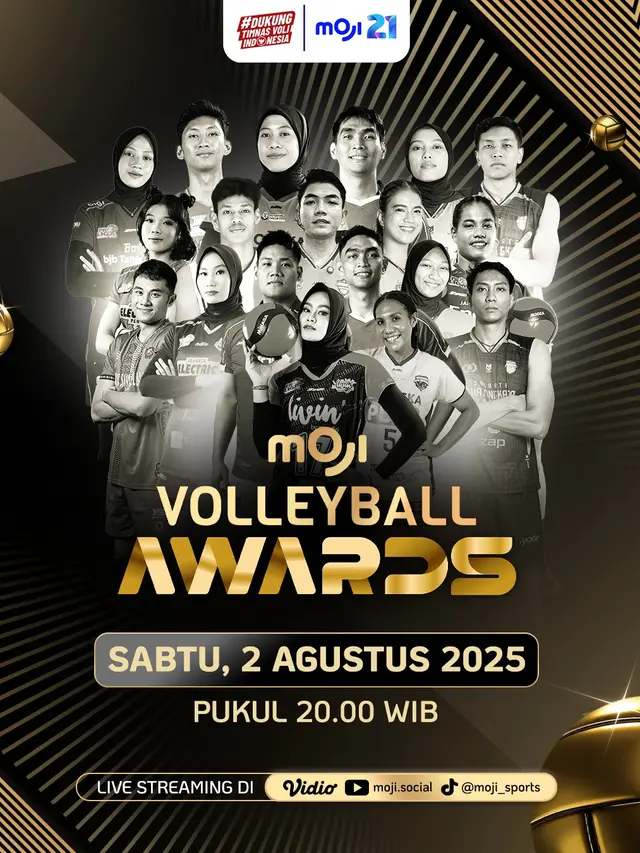 MOJI Volleyball Awards 2025 Digelar, Anugerahkan 16 Penghargaan untuk ...