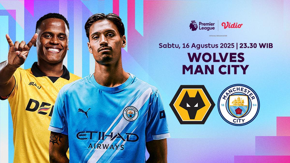 Siaran Langsung Premier League 25/26 Wolves vs Manchester City ...