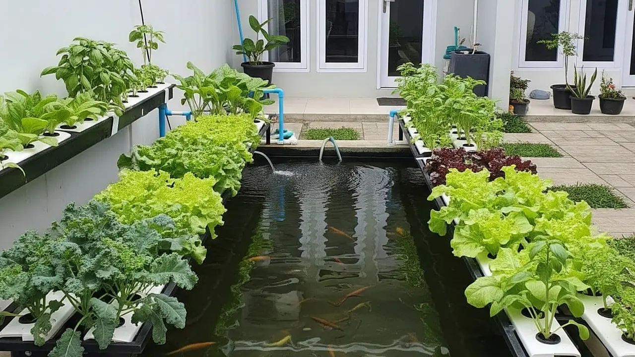 9 Desain Pertanian Terpadu Sederhana untuk Halaman Belakang Rumah Tipe 36