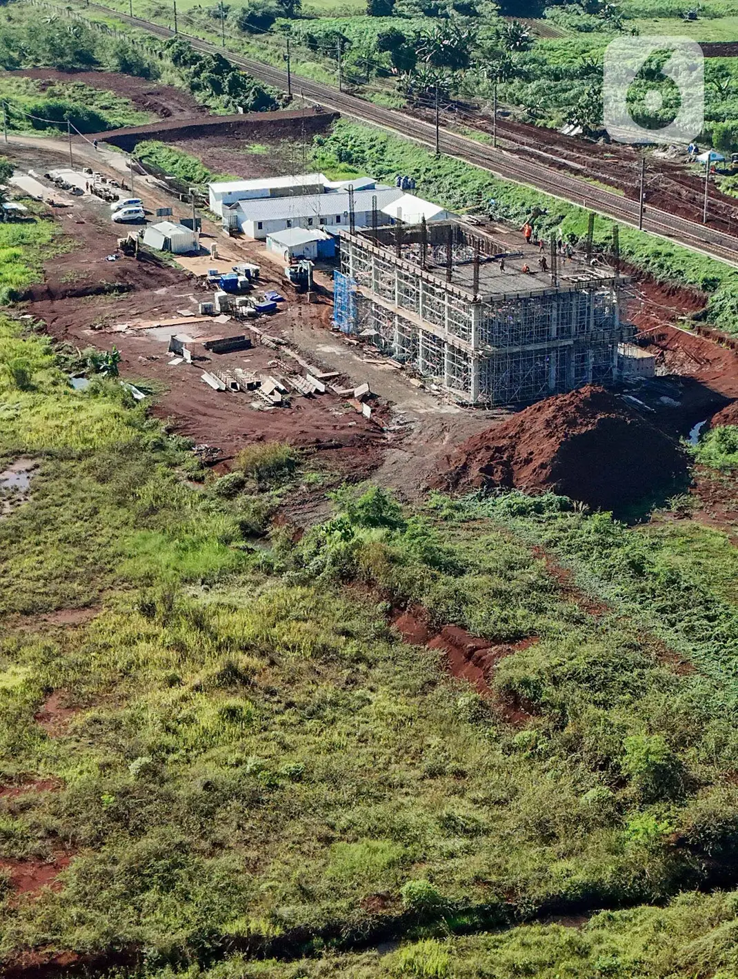 Progres Pembangunan Jatake, Bakal Stasiun KRL Termegah di Kabupaten ...