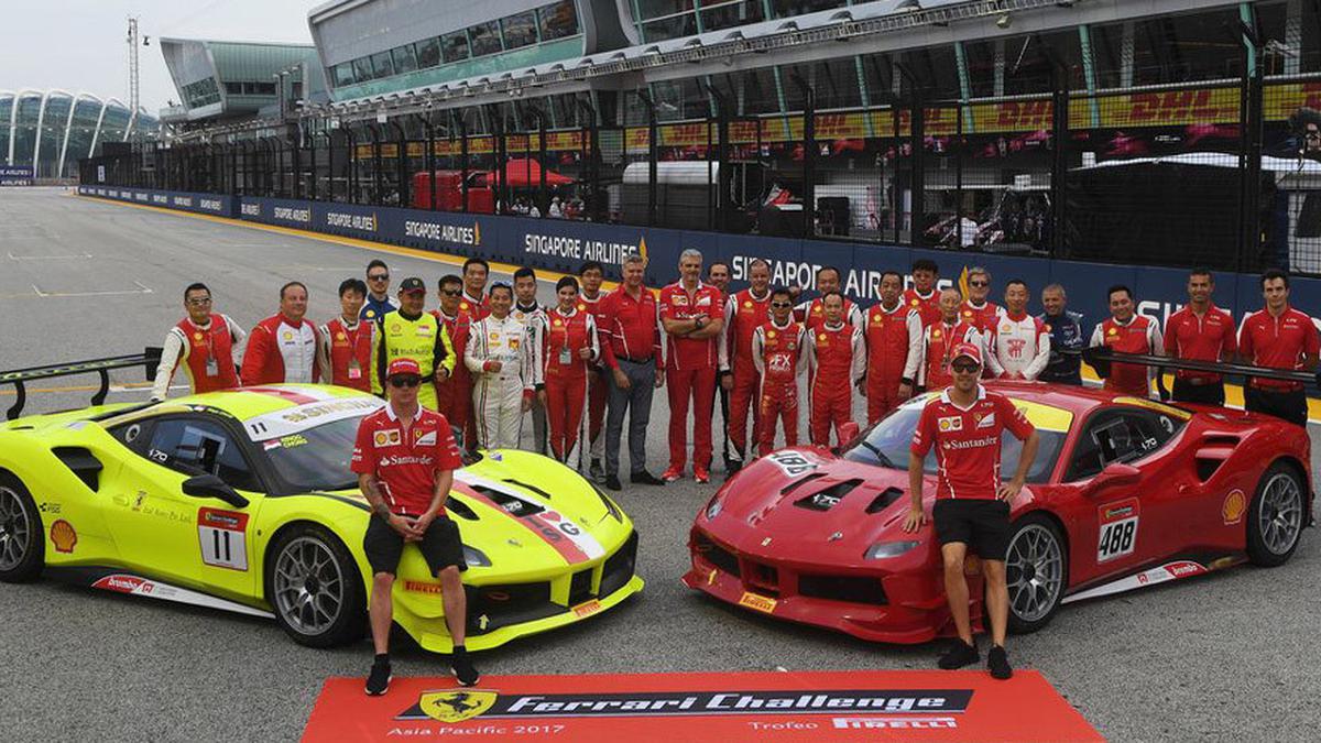 Satu-Satunya Pembalap Ferrari Indonesia Turun di Ajang Asia Pasifik ...