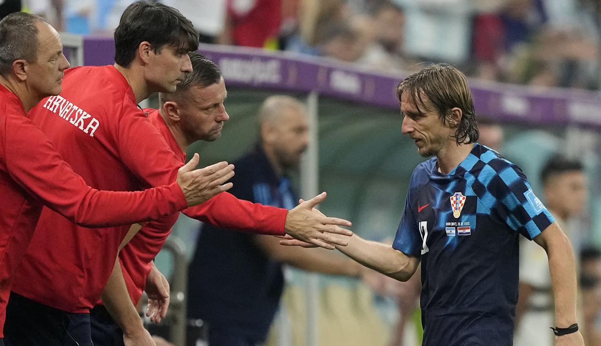 Raut Kecewa Luka Modric Gagal Bawa Kroasia Juara Piala Dunia 2022 ...