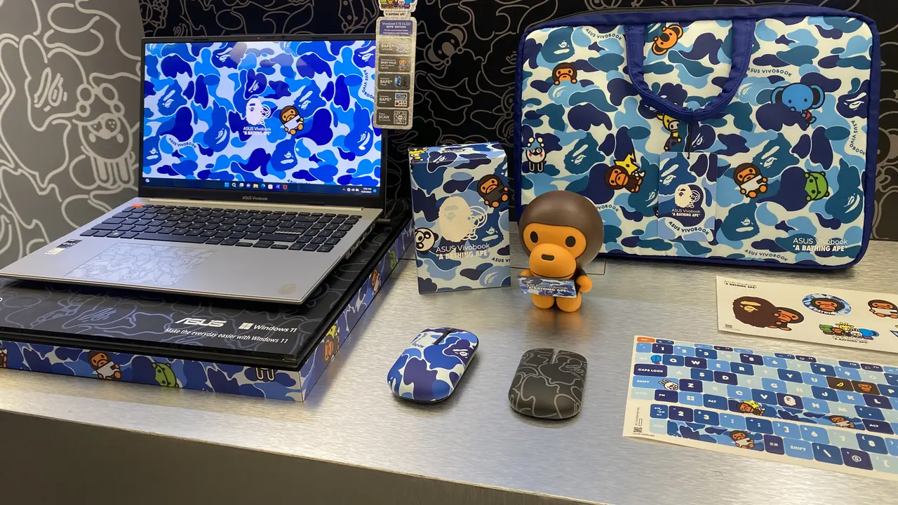 Kolaborasi Asus dan A Bathing Ape Hasilkan Laptop Pertama Bergaya ...