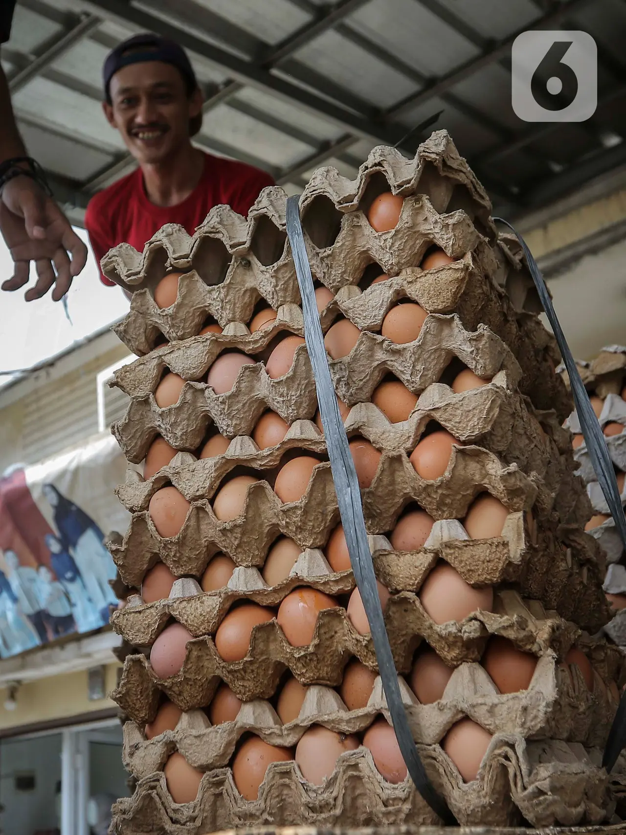 Harga Telur Ayam Tembus Rp 32 Ribu per Kg, Mendag: Pakan Jagung Naik - Bisnis Liputan6.com