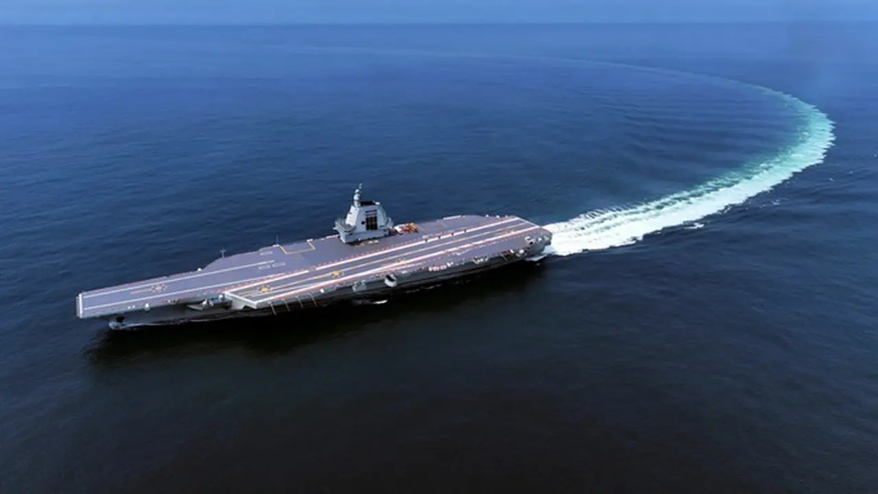 China Tunjukkan Taring di Laut Lepas lewat Kapal Induk Baru Bernama Fujian