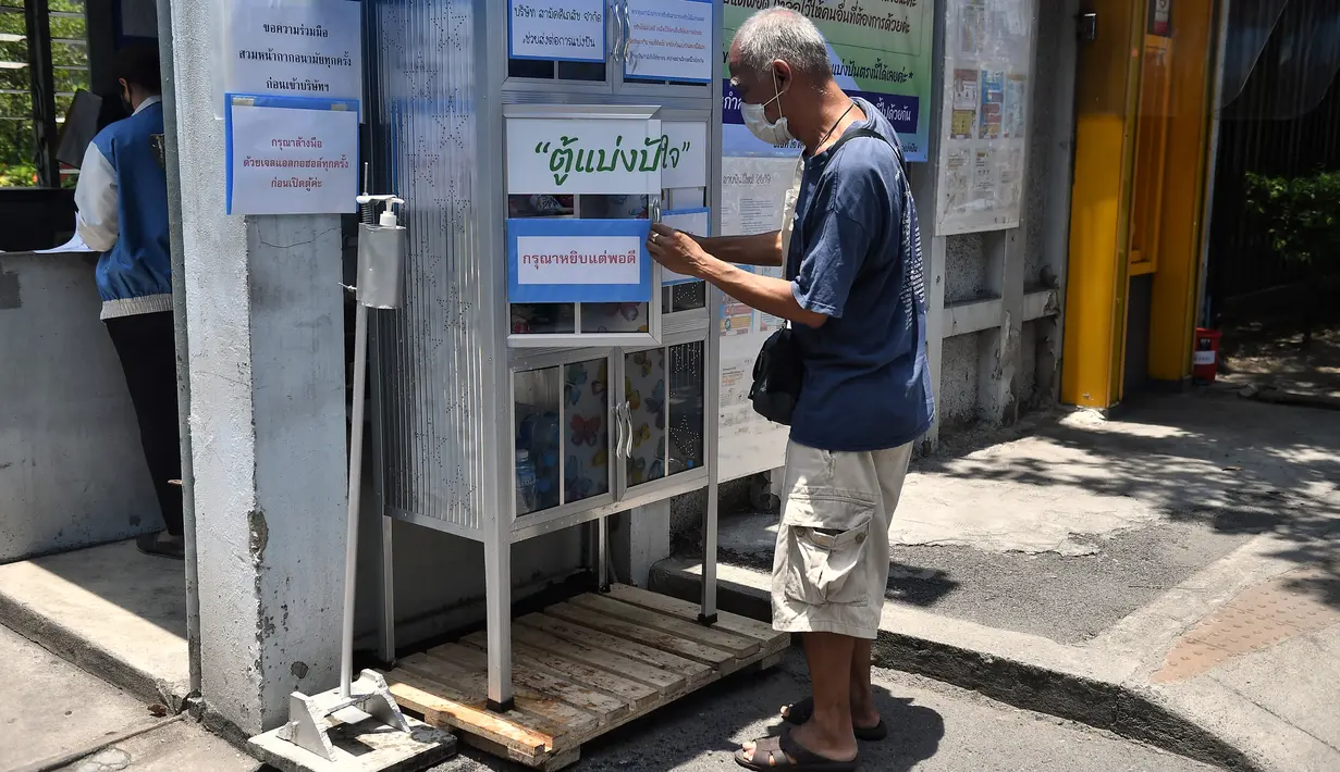 FOTO: Pantry Jalanan di Thailand Bantu Mereka yang Terdampak Corona ...