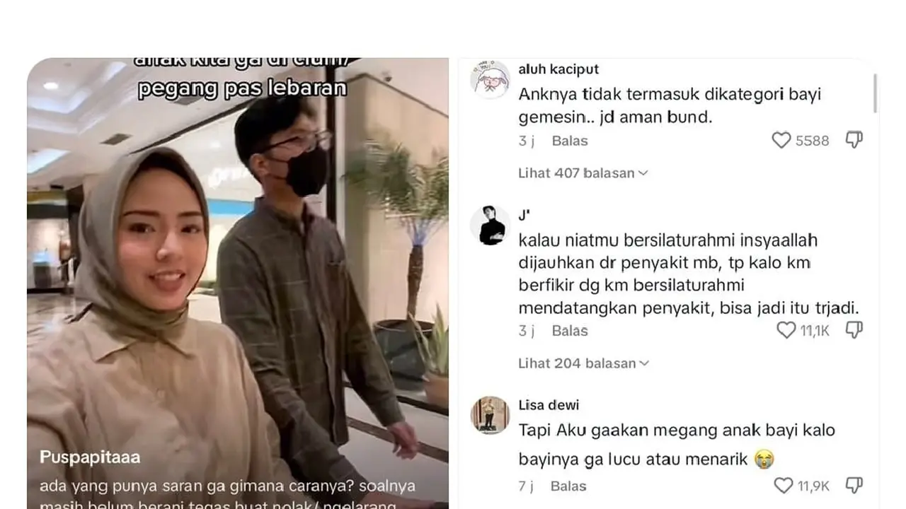 Viral Curhatan Ibu Muda, Bertanya Cara agar Anak Tidak Dipegang dan Dicium Orang Lain Pas ...