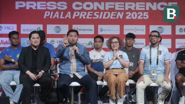 Piala Presiden 2025: Didukung Banyak Sponsor! Terkumpul Rp55 Miliar ...