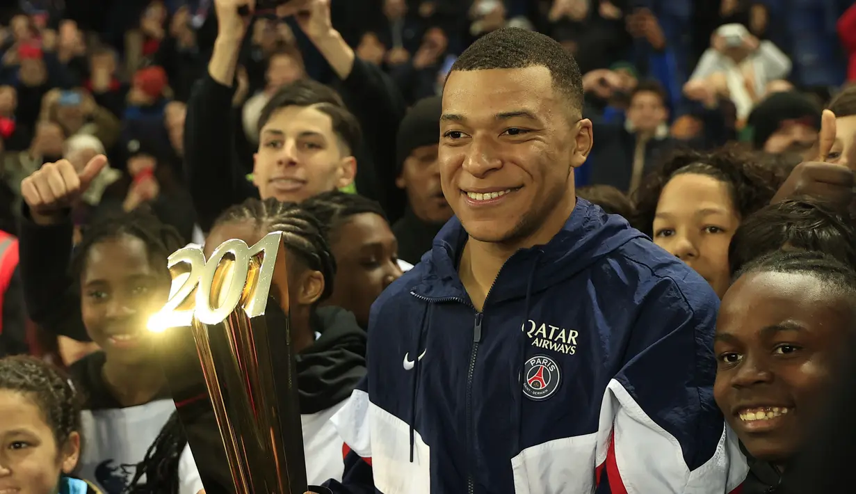Resmi, Kylian Mbappe Jadi Top Skor Sepanjang Masa PSG - Foto Liputan6.com
