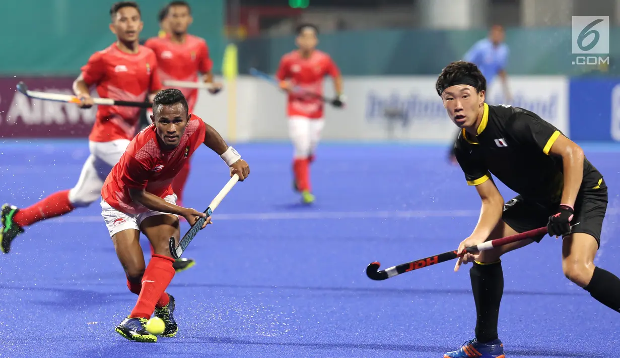 FOTO: Kalah 1-3, Jepang Tundukkan Tim Hoki Putra Indonesia - Foto ...