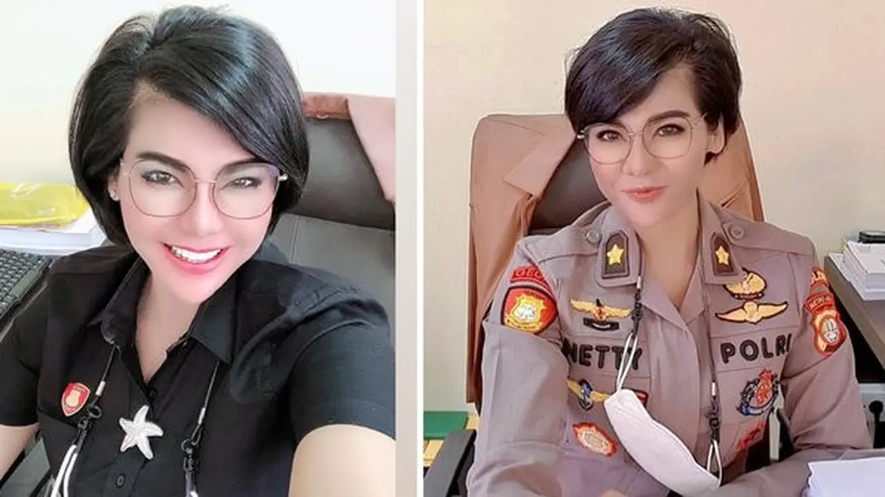 Disebut Mirip Artis, Ini 6 Potret Polwan Netty Rosdiana Siagian yang Viral - Hot Liputan6.com