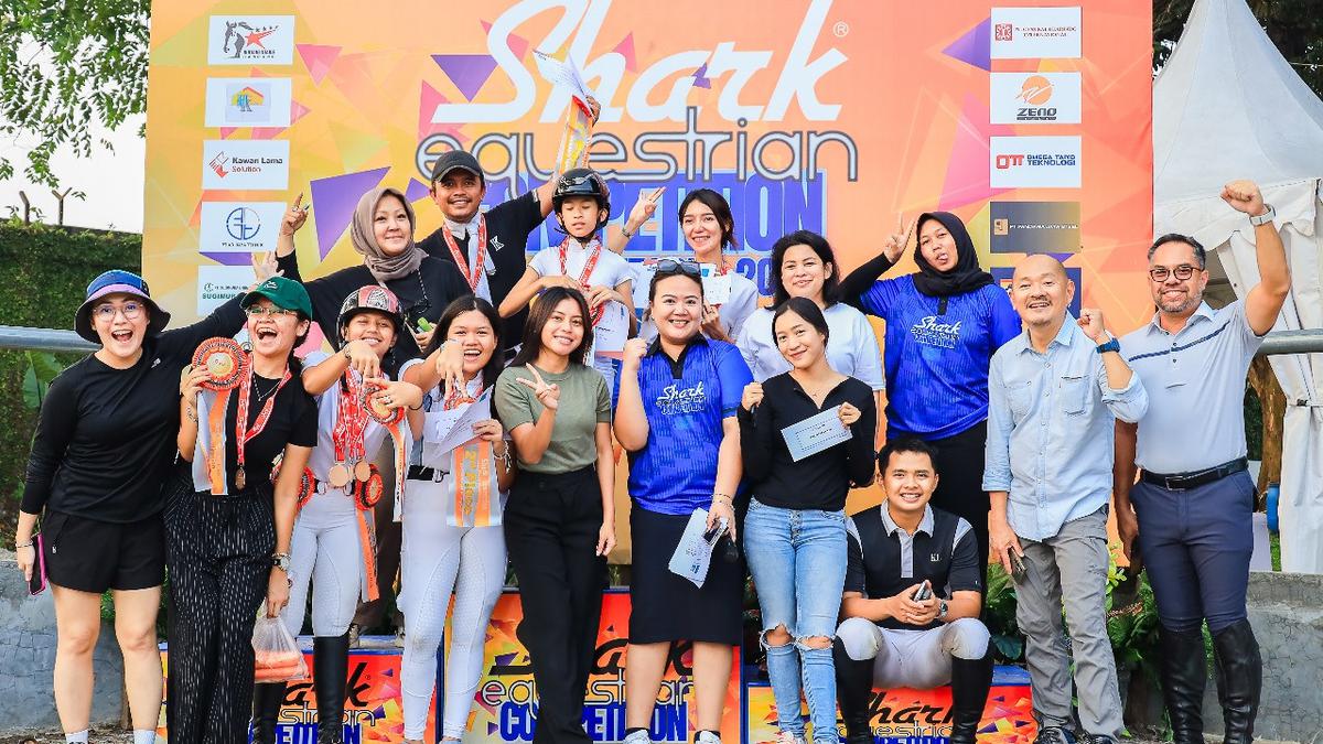 Shark Equestrian Competition Pertandingkan Nomor Dressage dan Show Jumping