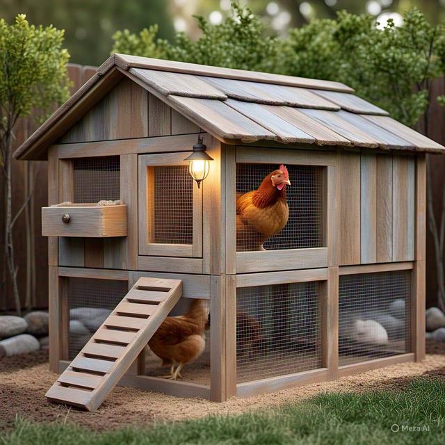 12 Model Kandang Ayam Minimalis di Lahan Sempit, Bisa Dipakai di Perkotaan