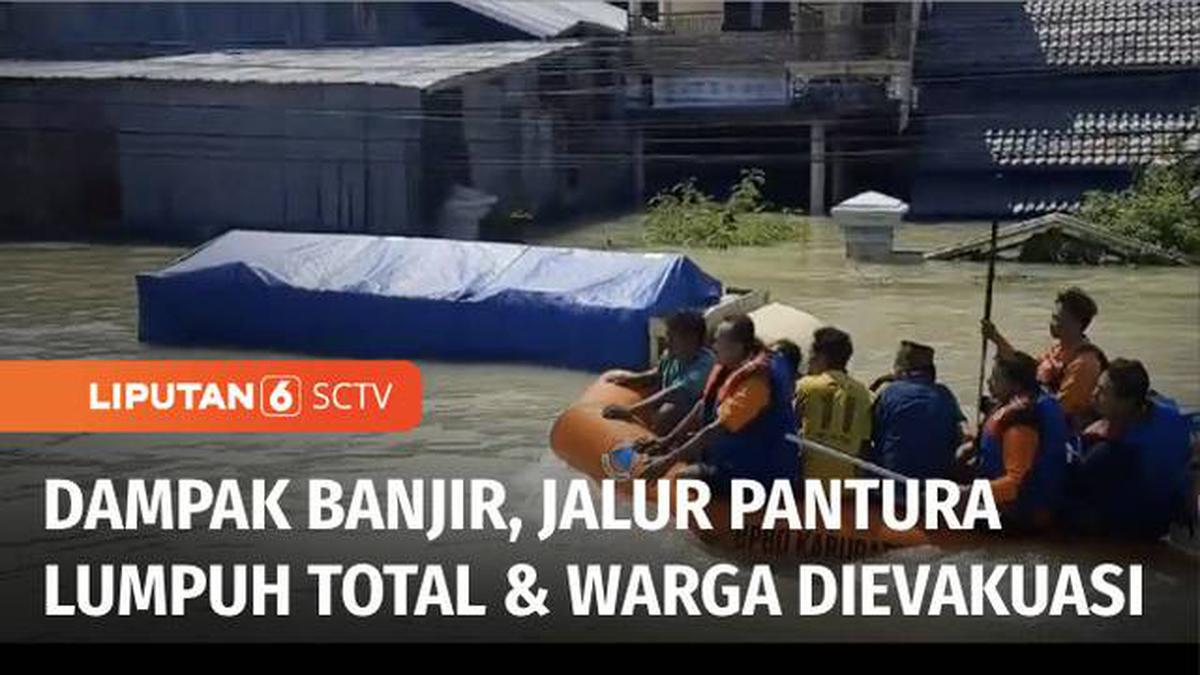 VIDEO: Dampak Banjir di Demak Akibat Tanggul Jebol Semakin Parah, Warga Dievakuasi dari Rumah ...