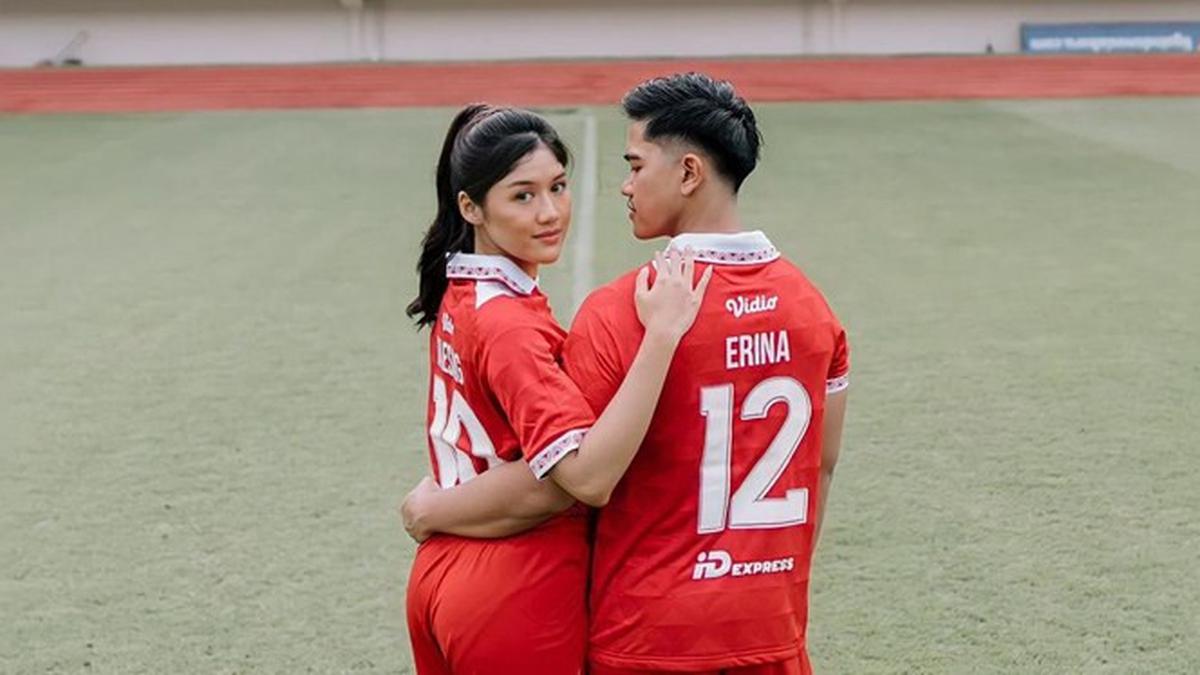 6 Foto Prewedding Kaesang Pangarep dan Erina Gudono di Stadion Manahan ...