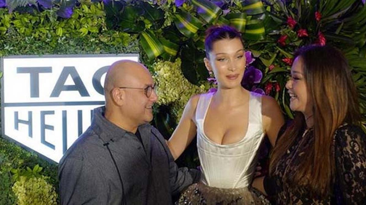 Potret Bahagia Maia Estianty Bareng Bella Hadid - Photo Fimela.com