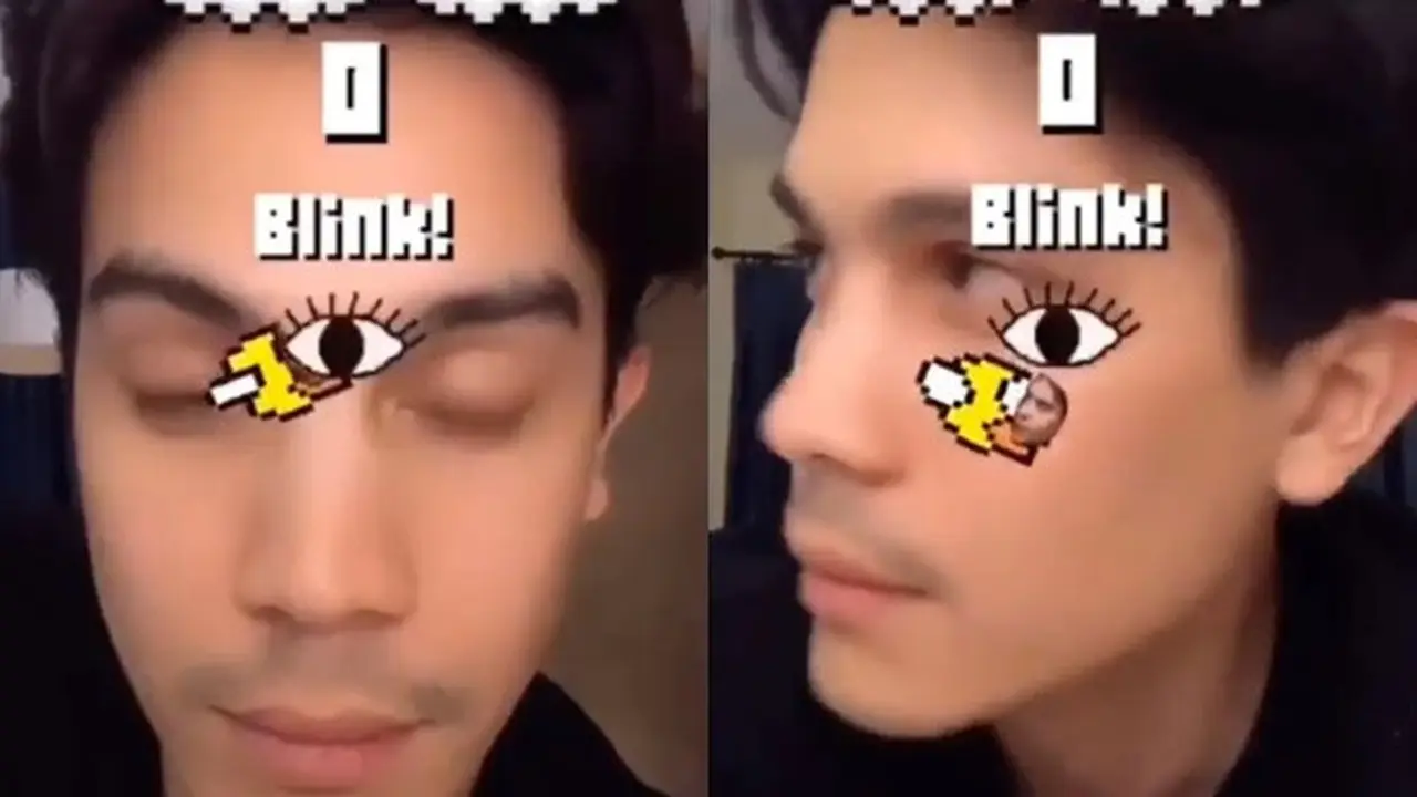 Aksi Aktor Tampan Gunakan Filter Flying Face Ini Kocak Banget - Hot ...