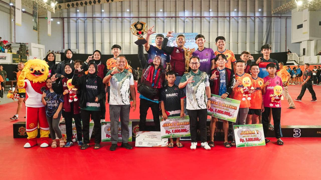 Kejuaraan Terbuka Tenis Meja Piala Pangkostrad 2024 Berakhir, Ini ...