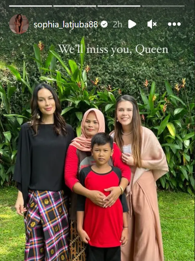 Sophia Latjuba Berduka, Asisten Rumah Tangganya Meninggal Dunia, Ungkap Jasanya Membesarkan Eva ...
