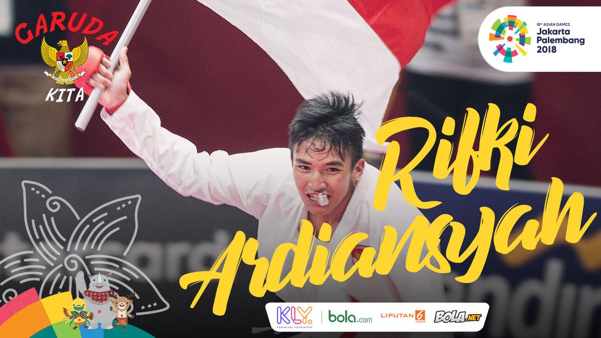 Rifki Ardiansyah, Penggawa TNI Pendulang Emas Karate Asian Games 2018