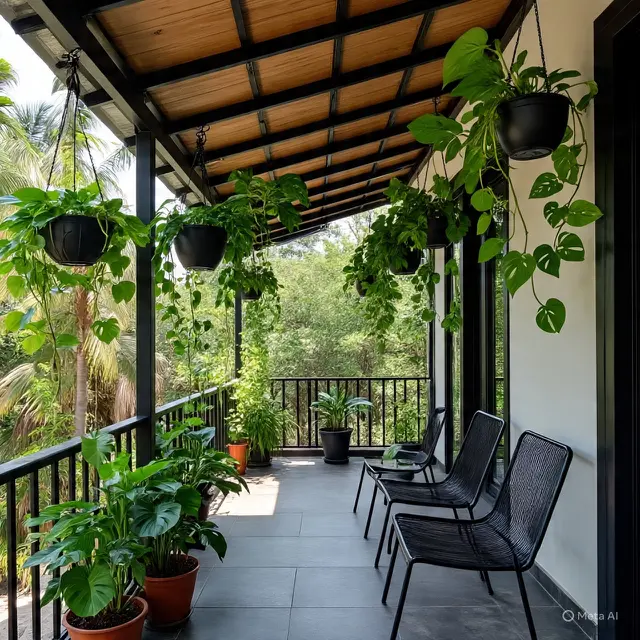 Teras Rumah Mungil Terasa Adem? Kuncinya Ada di Warna Ini - Citizen6 Liputan6.com