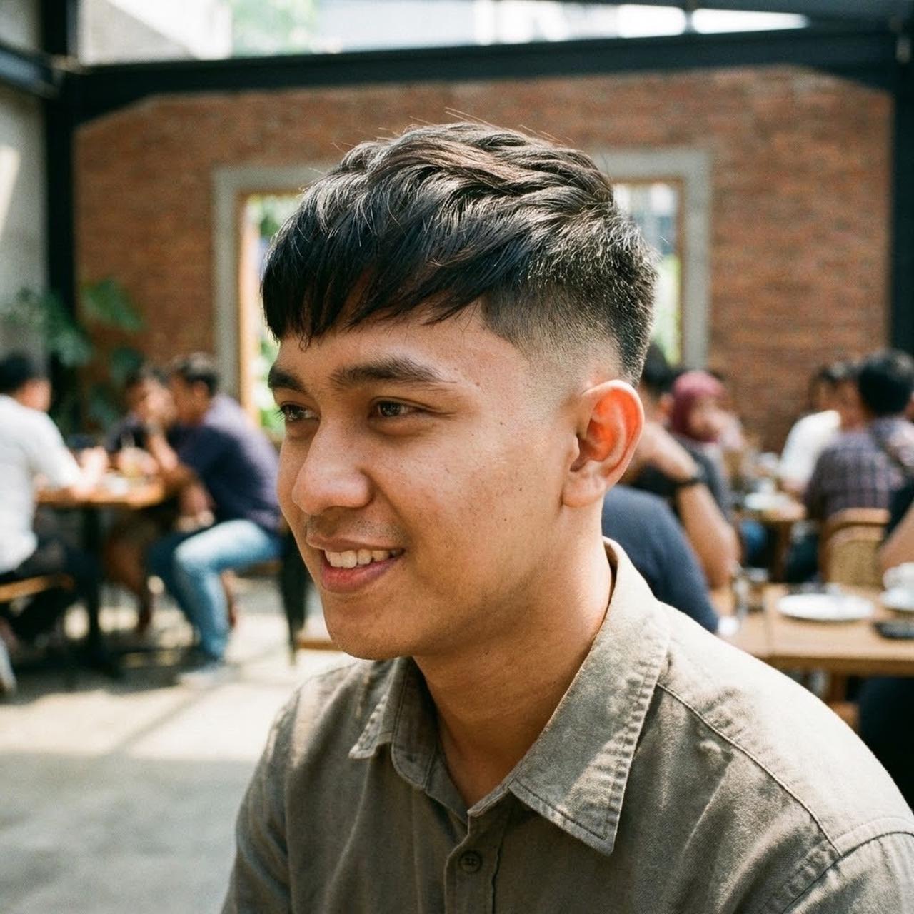 11 Model Rambut Pria Poni Depan Pendek: Tampil Keren, Modern, dan Mudah ...