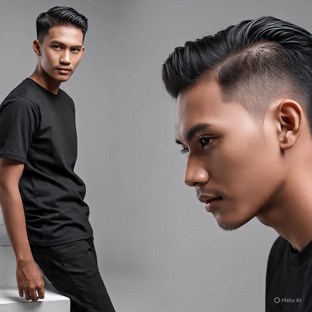 7 Model Rambut Burst Fade Terkeren di 2025, Bikin Auto Kece