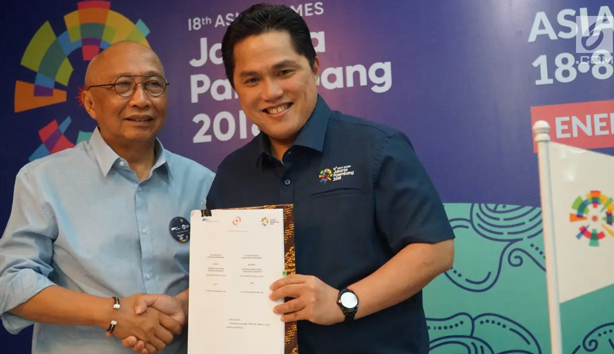 FOTO: Sukseskan Asian Games 2018, Inasgoc Jalin Kerjasama dengan Astra ...
