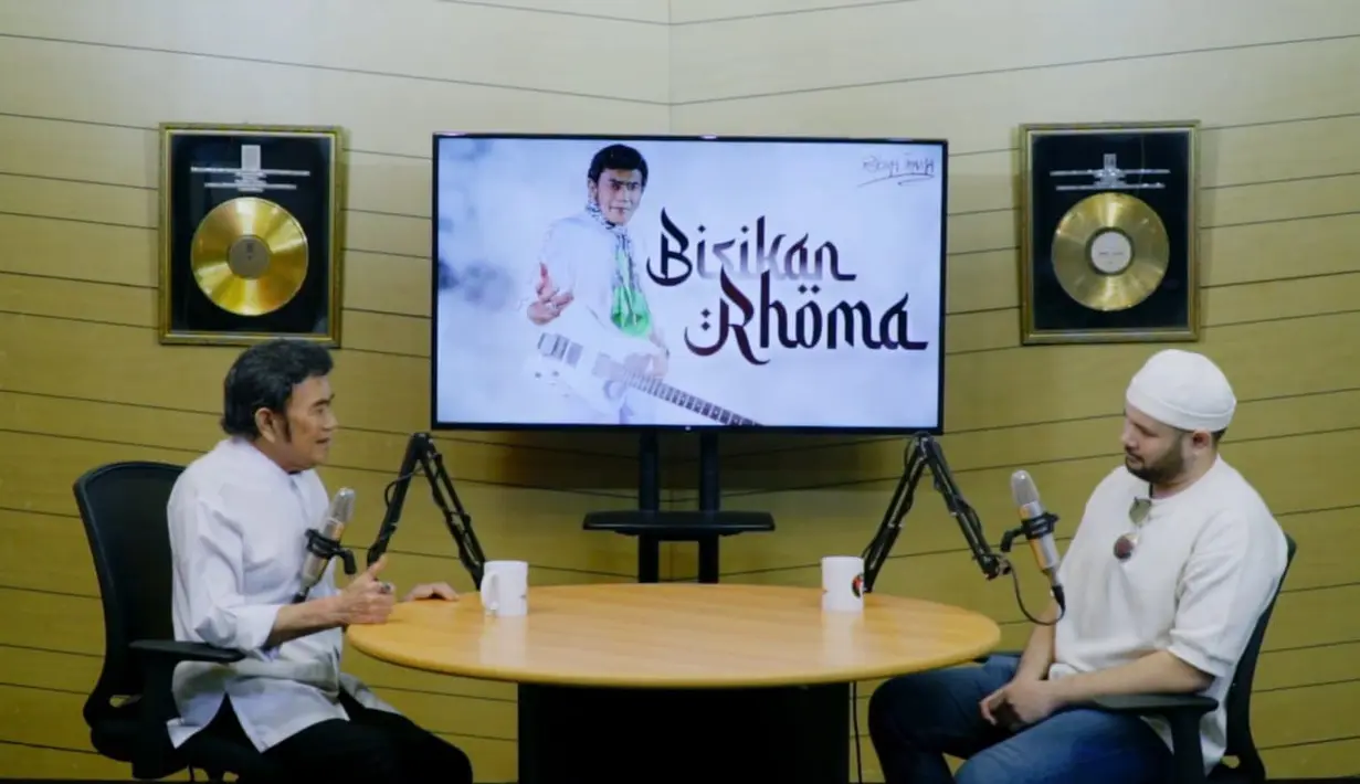 Penampilan Ridho Rhoma Memakai Kopiah Putih Bikin Adem Dilihat - Foto ...