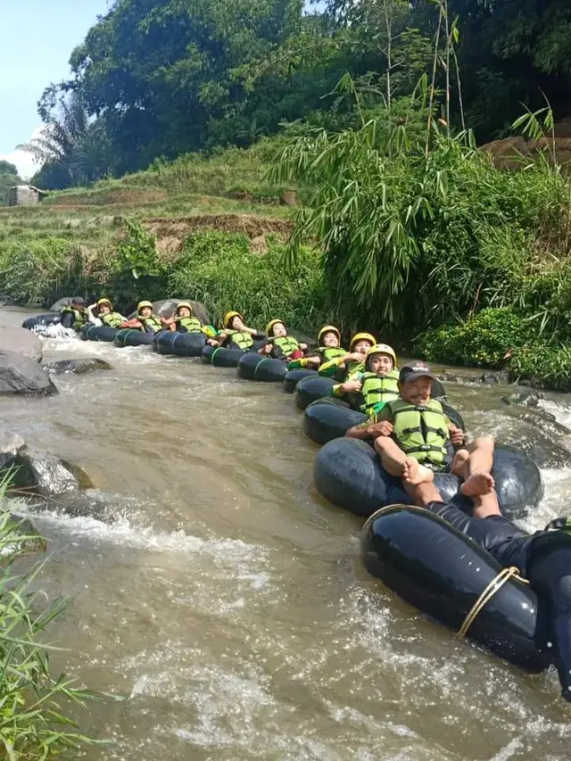 Yuk, Menikmati Sensasi Jalur River Tubing Sindangkasih Cilawu Garut ...