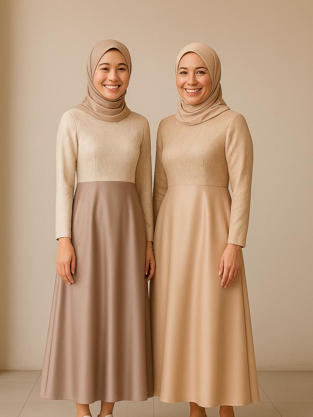 6 Model Gaun Potongan A-Line untuk Wanita Muda hingga 40 Tahun