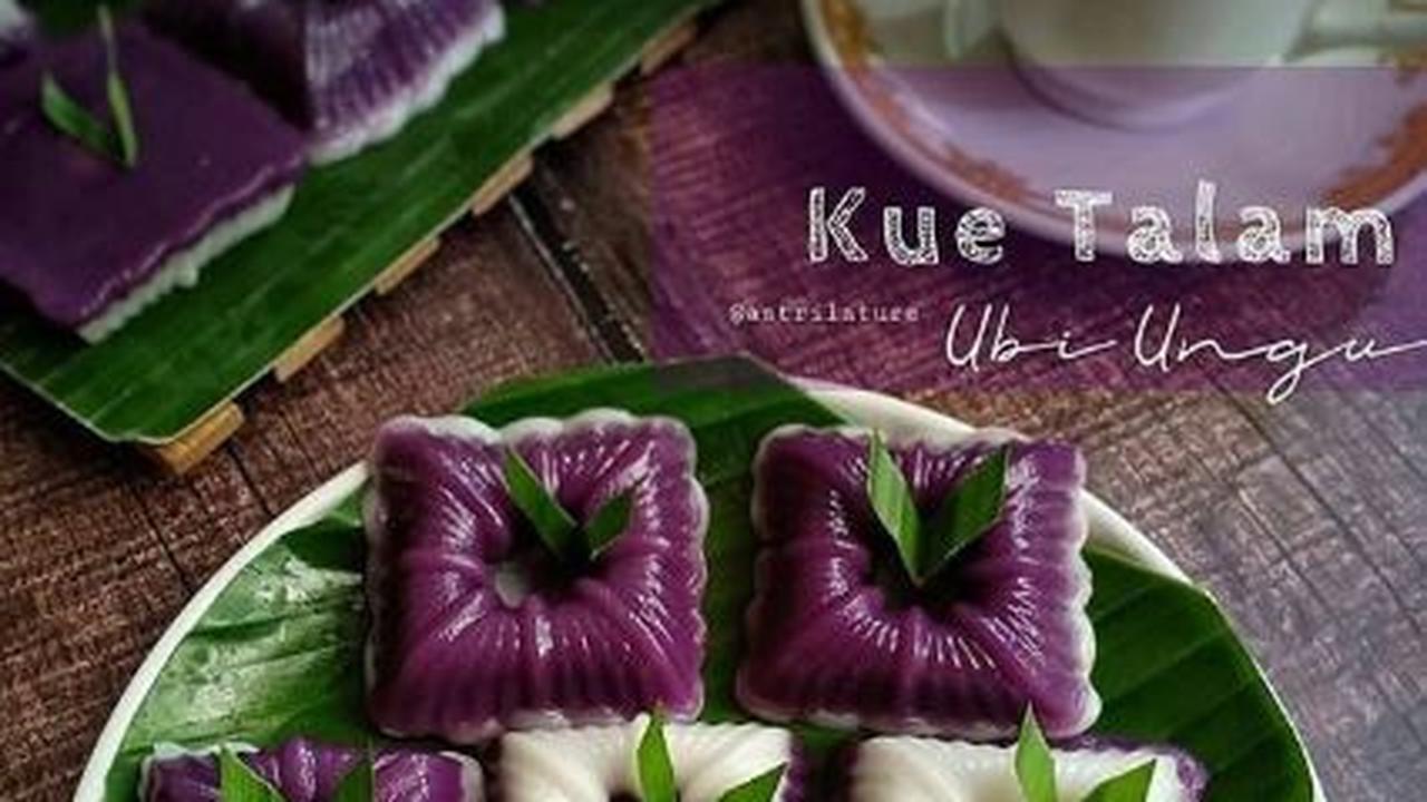 5 Resep Kue Talam Ubi yang Lembut, Rahasia Tekstur Meleleh di Mulut