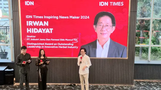 Jadi Sosok Inspiring News Maker 2024, Irwan Hidayat Ungkap Perjuangan Kenalkan Jamu dan Obat ...