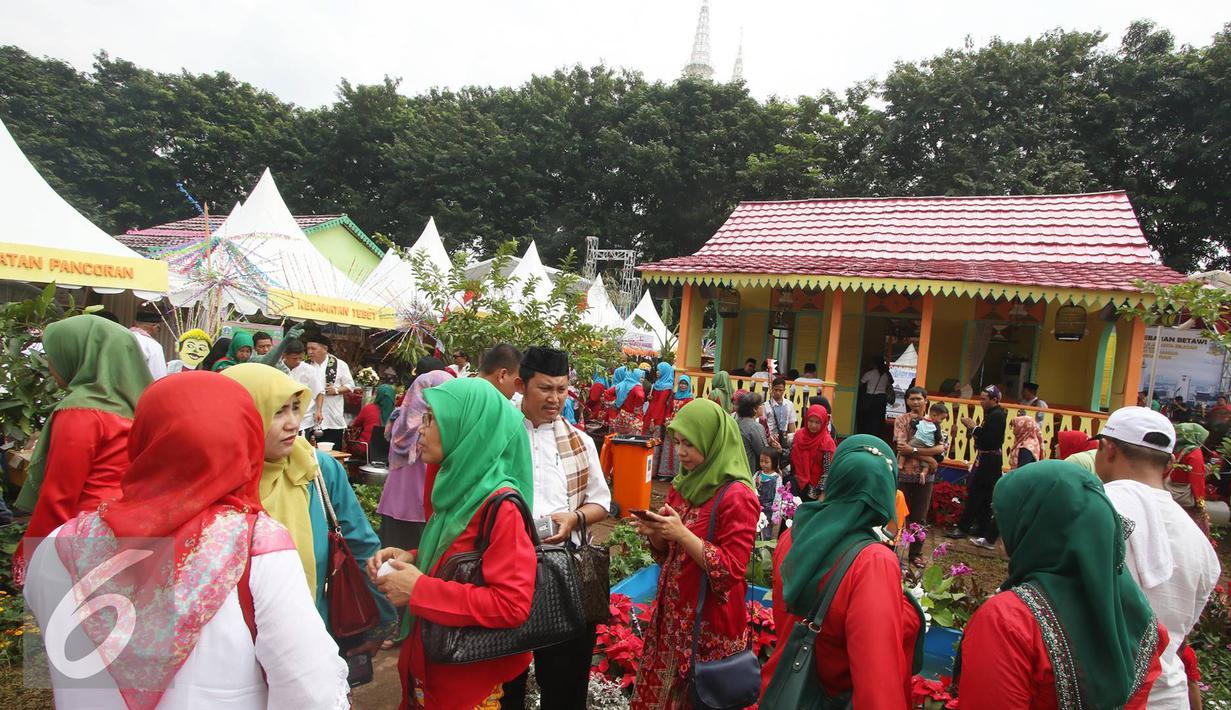 Kemeriahan Lebaran Betawi 2016 - Foto Liputan6.com
