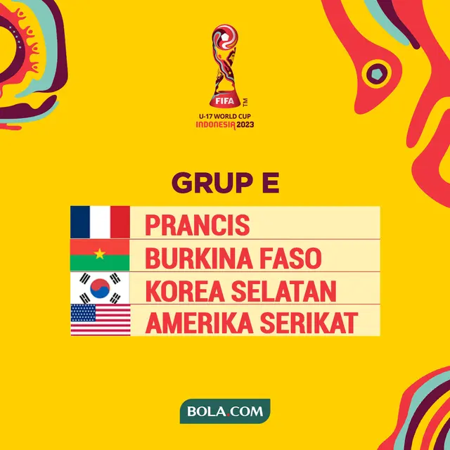 Hasil Lengkap Piala Dunia U-17 2023 Hari Ini, 18 November: Prancis Juara Grup E, Meksiko ...