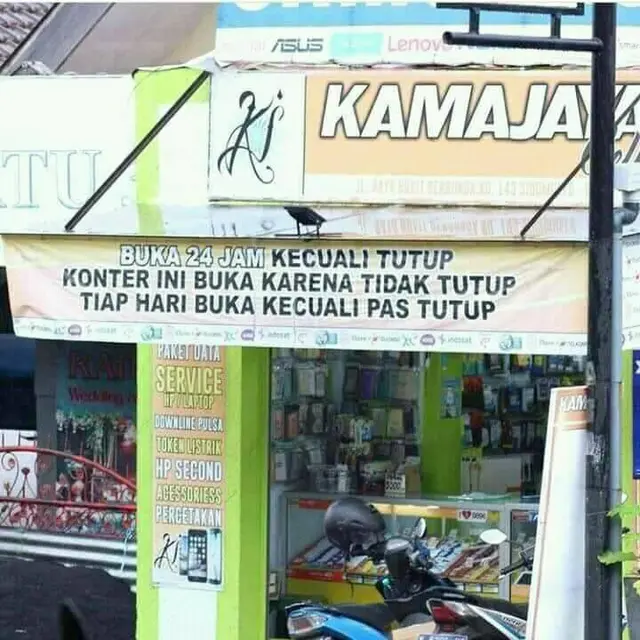 10 Spanduk Iklan Super Kocak, Bikin Terkekeh-kekeh - Citizen6 Liputan6.com