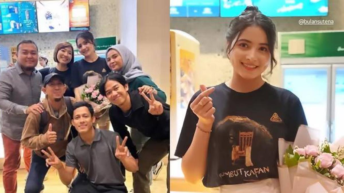 7 Potret Bulan Sutena Perdana Main Film Ini Bikin Ketagihan - Hot Liputan6.com
