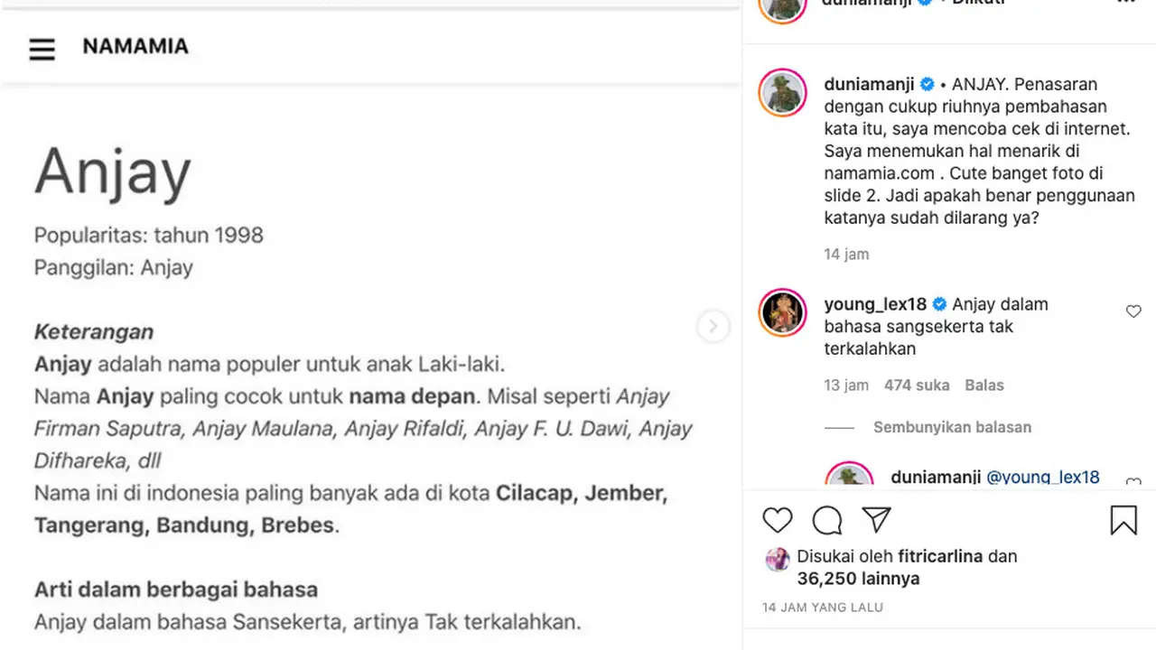 Anji Temukan Fakta Menarik Soal Kata Anjay yang Dilarang - ShowBiz ...