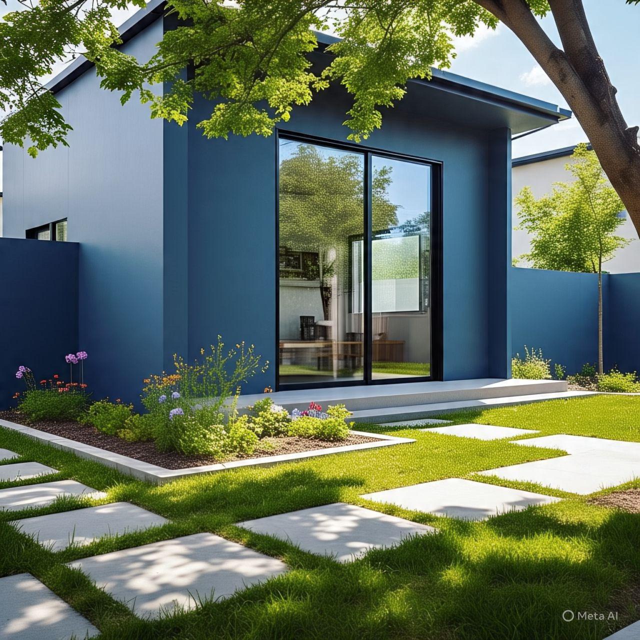 14 Inspirasi Cat Tembok Warna Biru untuk Rumah Minimalis yang Elegan ...