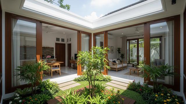 8 Model Rumah Kecil dengan Taman Mini dalam Rumah, Solusi Asri untuk ...