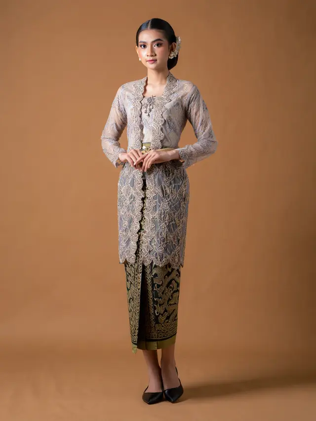 6 Model Rok Songket Dipadukan dengan Kebaya Encim, Gaya Elegan Nan ...