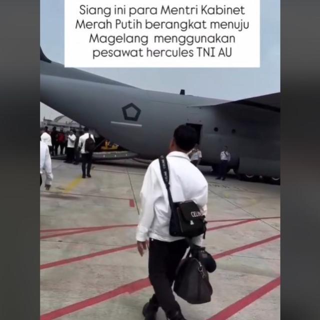 Ikut Retreat di Magelang, Yusril Ihza Mahendra Tampil Modis dan Bawa 2 ...