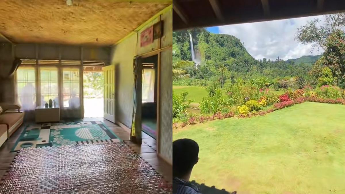 Ternyata Begini 7 Penampakan Isi Rumah Kayu View Air Terjun yang Ditawar Rp2 M - Hot Liputan6.com
