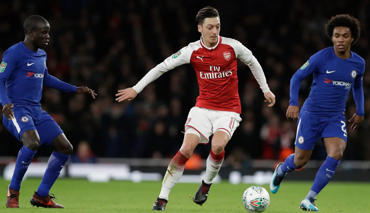 FOTO: Arsenal Melaju ke Final Piala Liga - Foto Liputan6.com